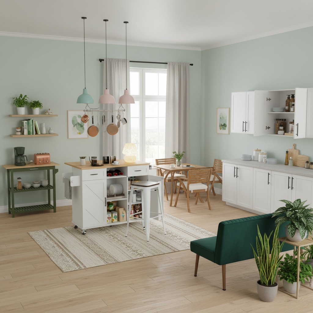 Vintage Pastel Kitchen Designs: Home Interior Design Ideas - Artevia